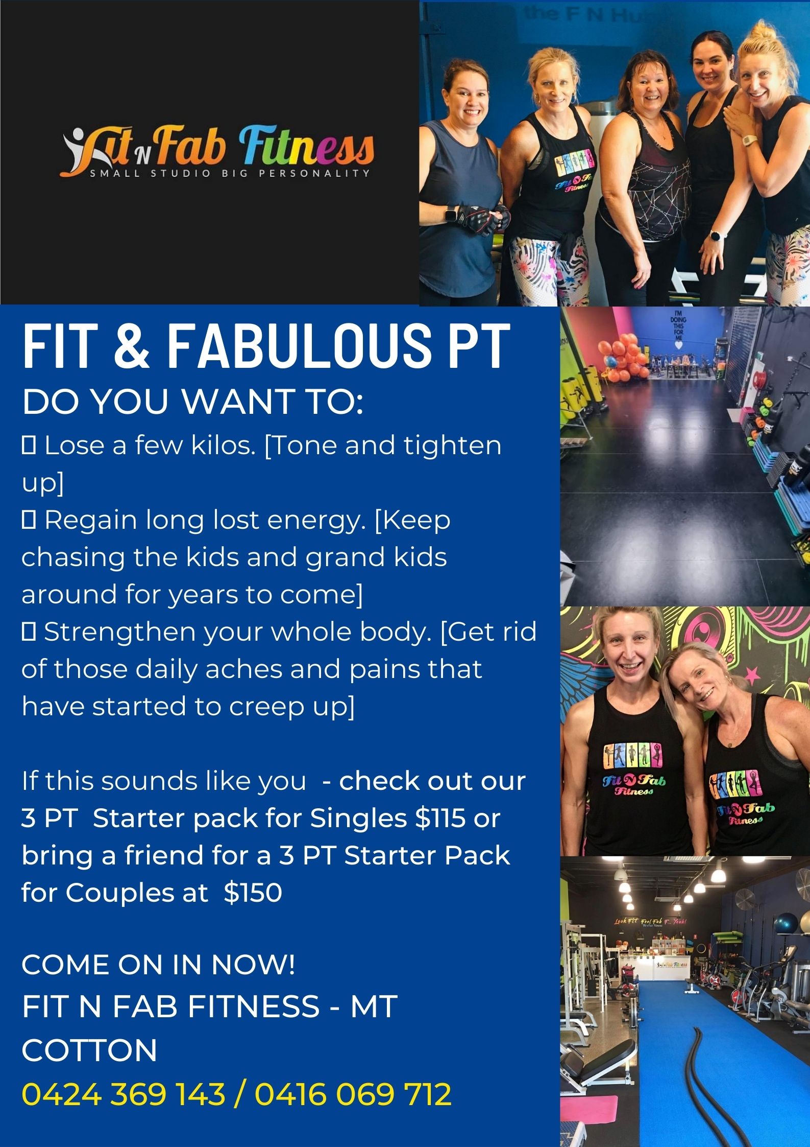 Personal Training - Fit N Fab Fitness